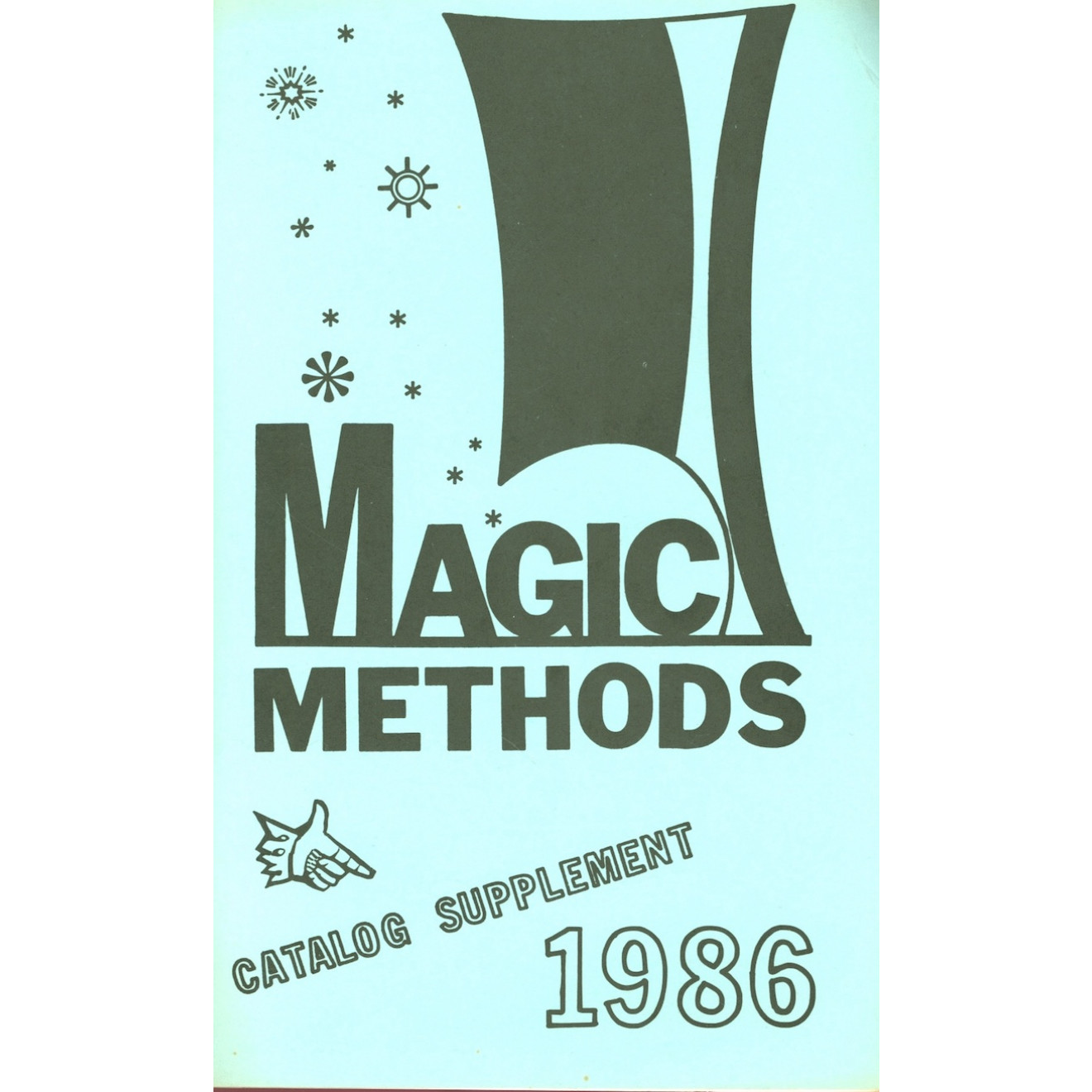 Magic Methods 1986 Sic Verlag Und Sicond hand Antiquariat F r